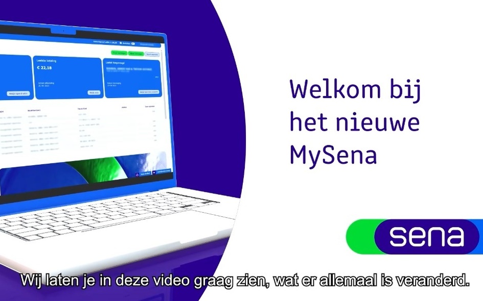 Nieuw dashboard MySena | Sena